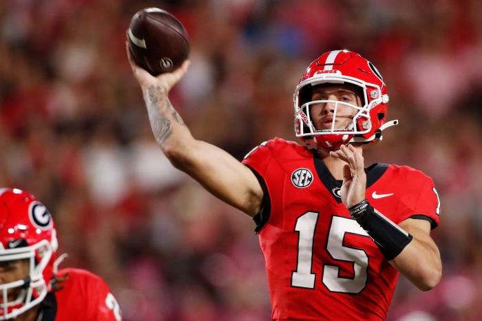 Georgia Bulldogs heavy favorite over Texas Longhorns to win SEC ...