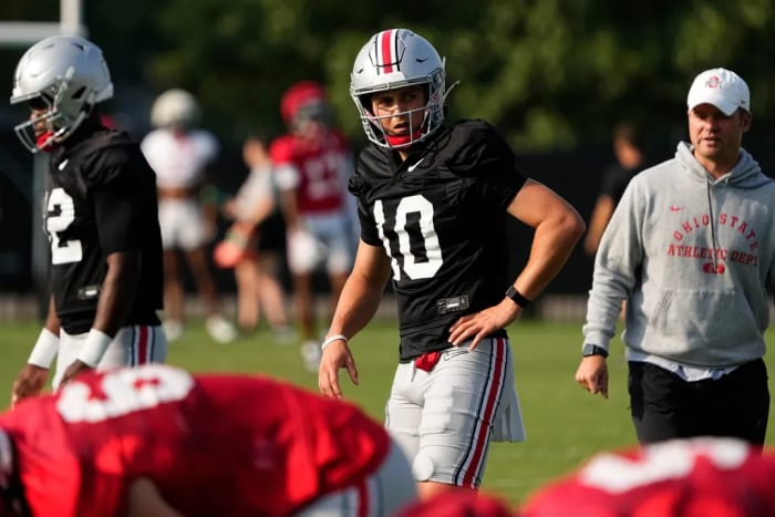 Akron vs. Ohio State: All eyes will be on the Buckeyes quarterback ...