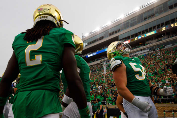 Two Notre Dame football standouts named to On3 Midseason True Freshman ...