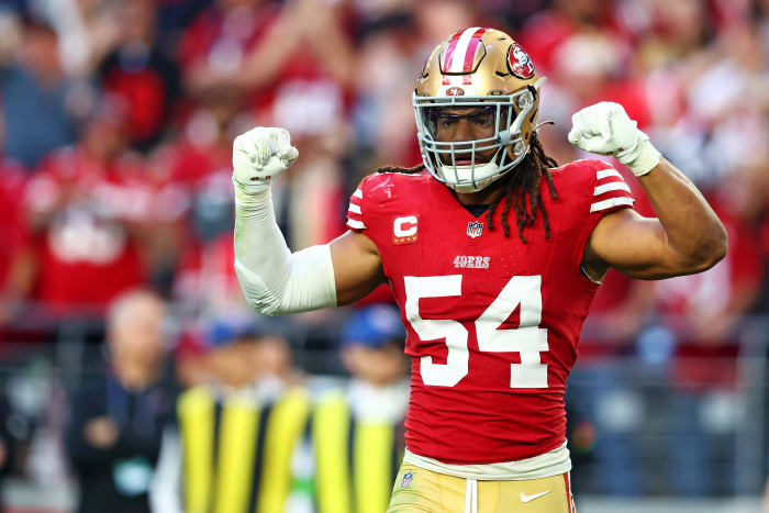 49ers' Fred Warner concedes to mixed emotions after winning NFC West title