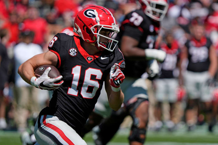 'Way Beyond Expectations’: Kirby Smart raves about London Humphreys ...