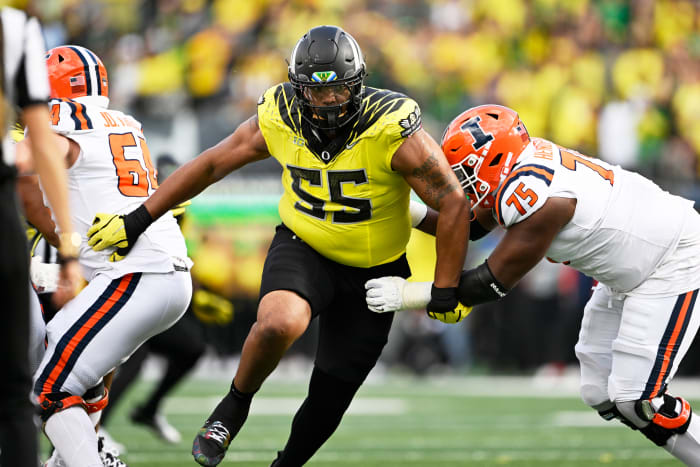 Oregon DT Derrick Harmon 2025 NFL Draft Profile