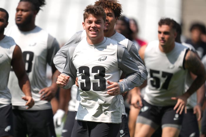 Cooper DeJean explains celebration dance after lifting Derrick Henry ...