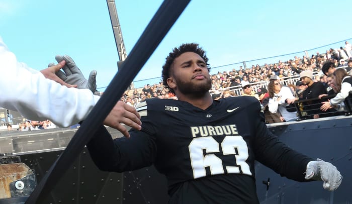Purdue OT Marcus Mbow 2025 NFL Draft Profile