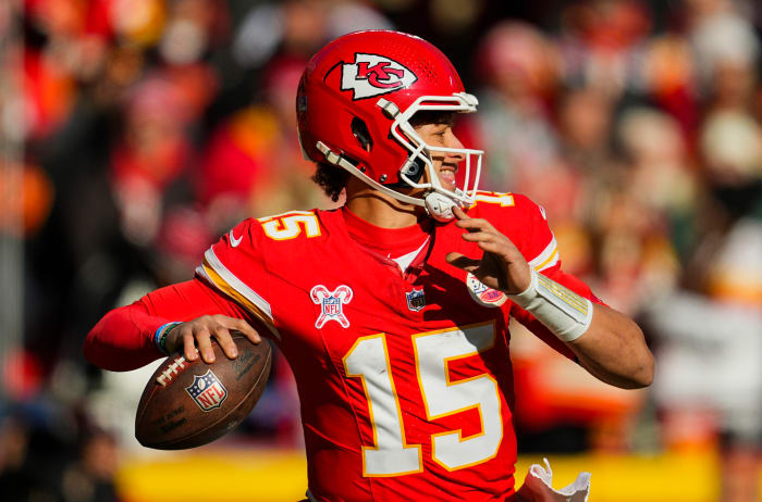 Kansas City Chiefs QB Patrick Mahomes' numbers in the divisional round ...