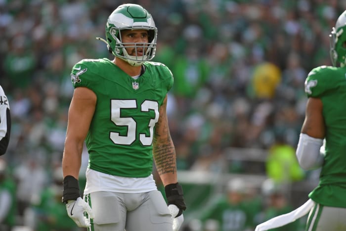 Eagles' Zack Baun has incredibly humble reaction to being named ...