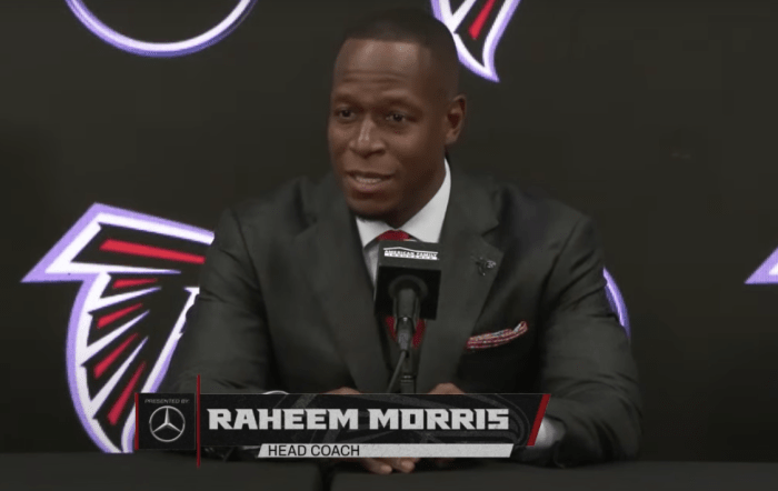 Raheem Morris has 'clear vision' of future Atlanta Falcons quarterback