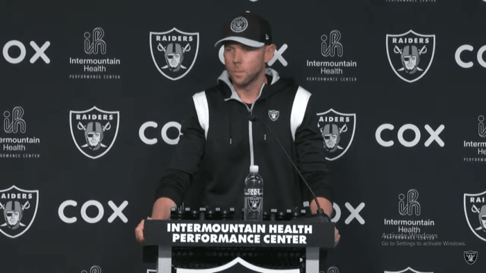 Raiders' Bo Hardegree asked for players feedback after win over Giants