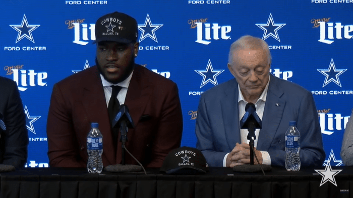 Dallas Cowboys first round draft pick Tyler Booker immediately proves ...