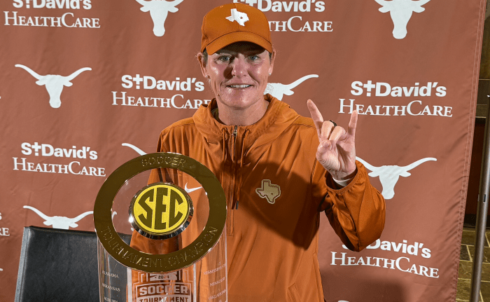 Texas Longhorns take their first SEC championship trophy with many more ...
