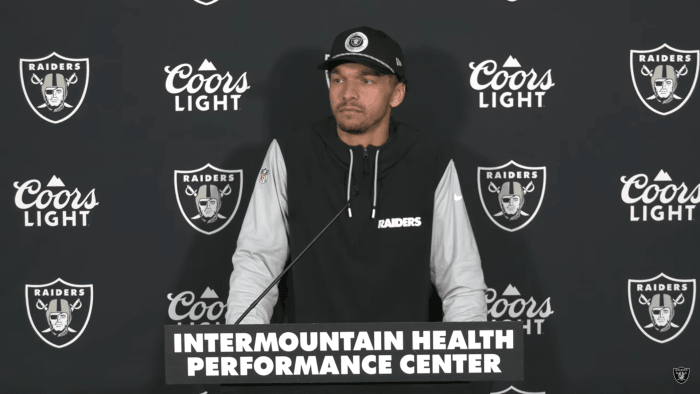 Las Vegas Raiders QB Desmond Ridder just got some bad news before he ...