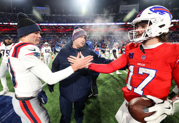 Bills QB Josh Allen gives Patriots a major compliment after Sunday's divisional matchup