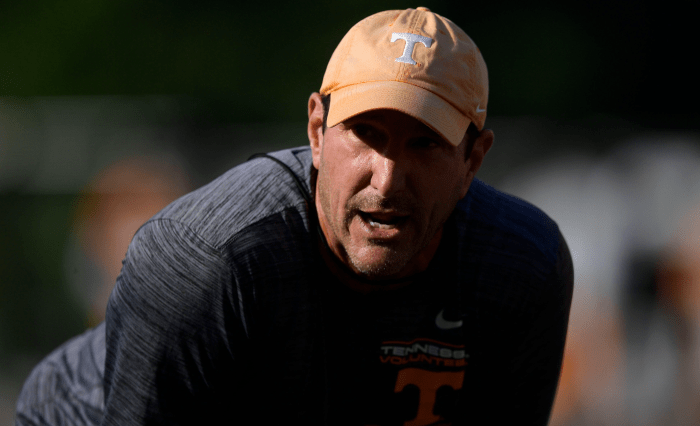 Former Tennessee coach Mike Ekeler delivers heartfelt goodbye to Vols ...