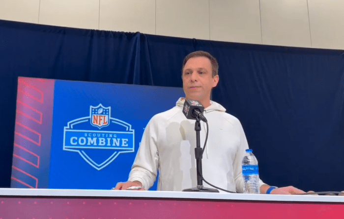 Kansas City Chiefs GM Brett Veach makes offseason priorities abundantly clear at the onset of ...