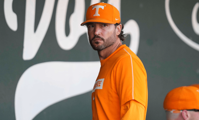 Vols head coach Tony Vitello delivered a perfect message to his team after Tennessee baseball's ...
