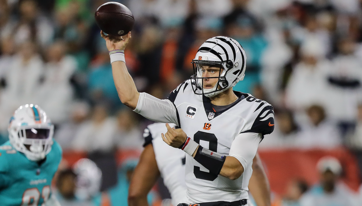Cincinnati Bengals set new record against the Miami Dolphins