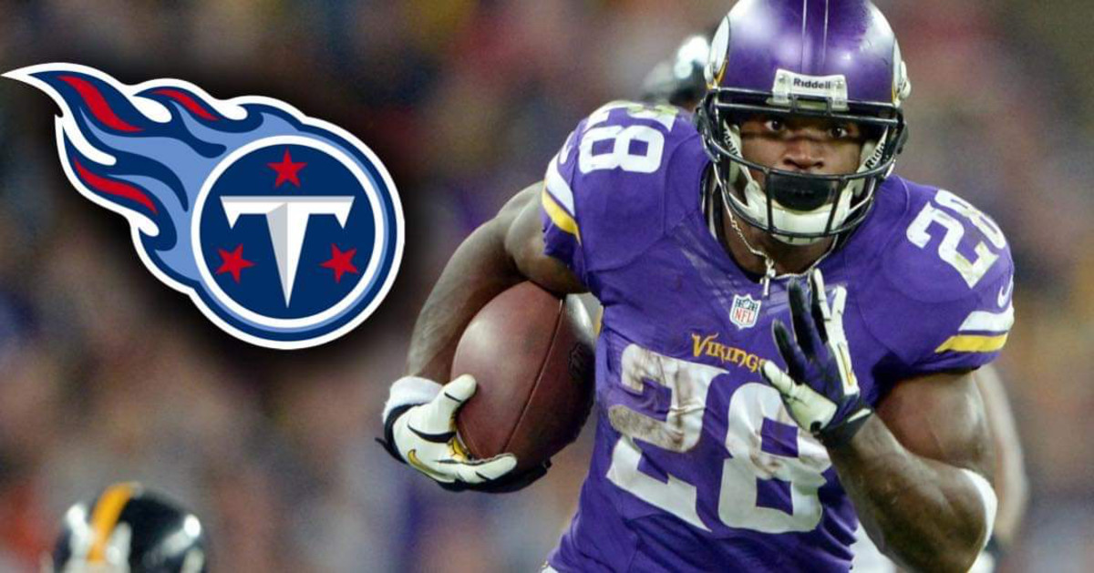 Tennessee Titans to work out former NFL MVP RB Adrian Peterson