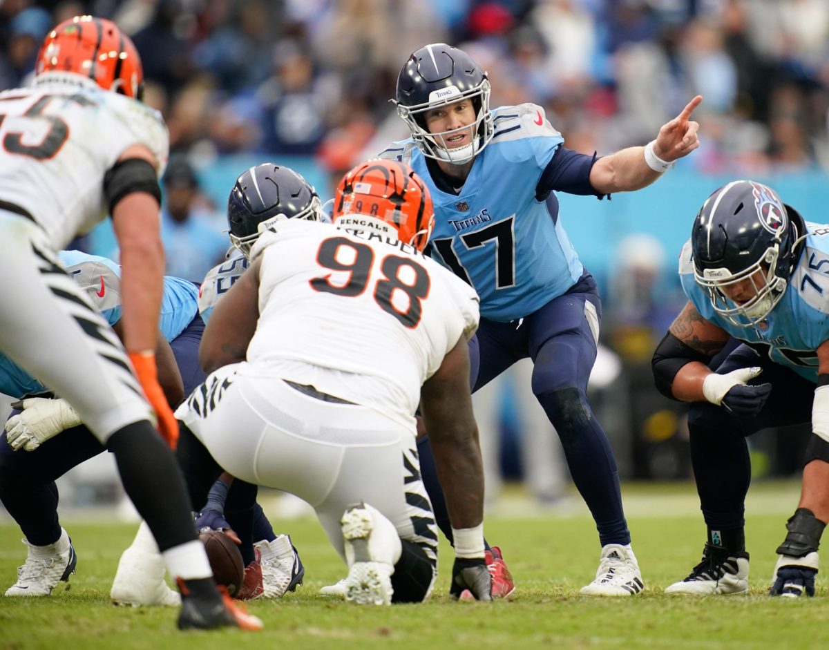 Tennessee Titans coach talks red zone woes against Cincinnati Bengals