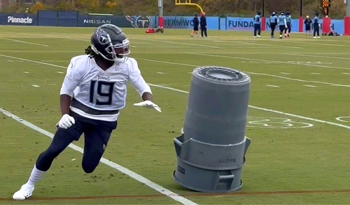 WR Chris Conley is already fitting in with Tennessee Titans