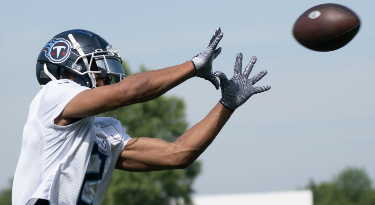 New Titans WR explains how Nashville is different than he expected