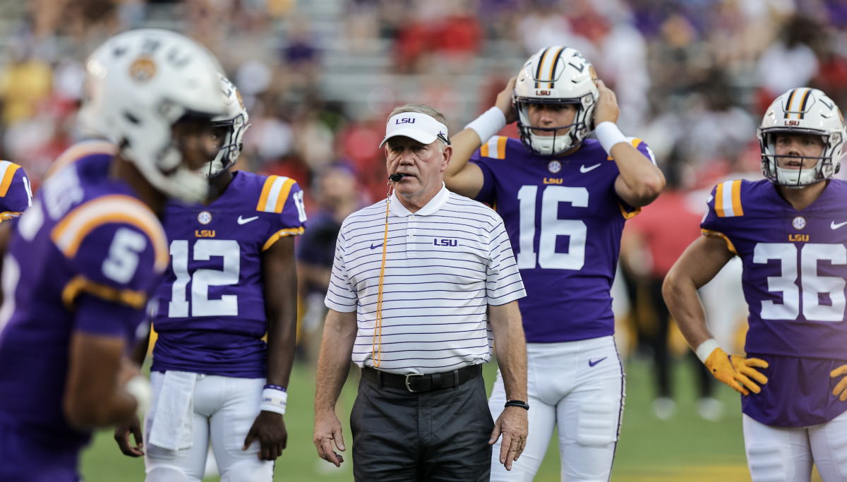 How Brian Kelly may have made a big mistake ahead of LSU's matchup with ...