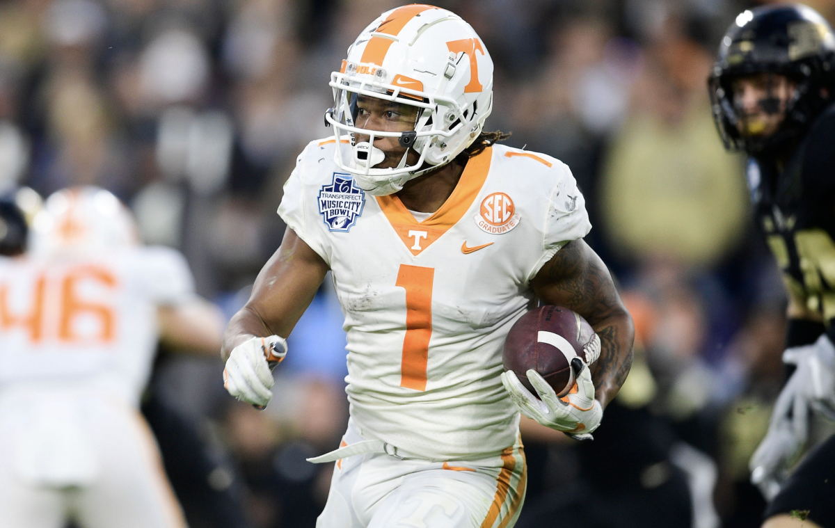 Tennessee Vols: Why draft expert is skeptical of Velus Jones Jr at the ...