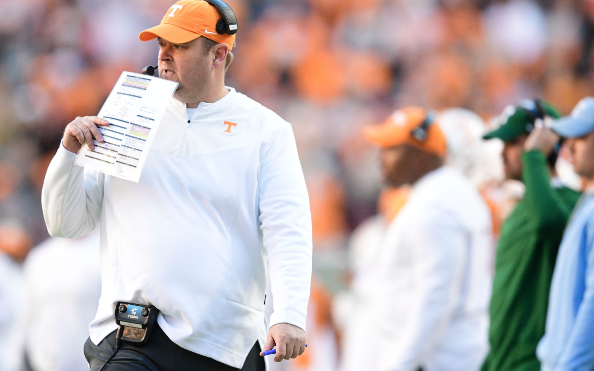 Tennessee Vols: Where Josh Heupel lands in USA Today's reranking of ...