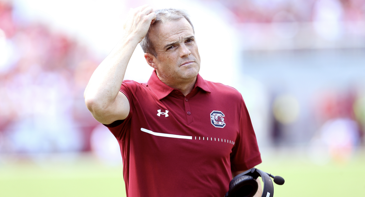 Look: South Carolina head coach Shane Beamer made a fool of himself again