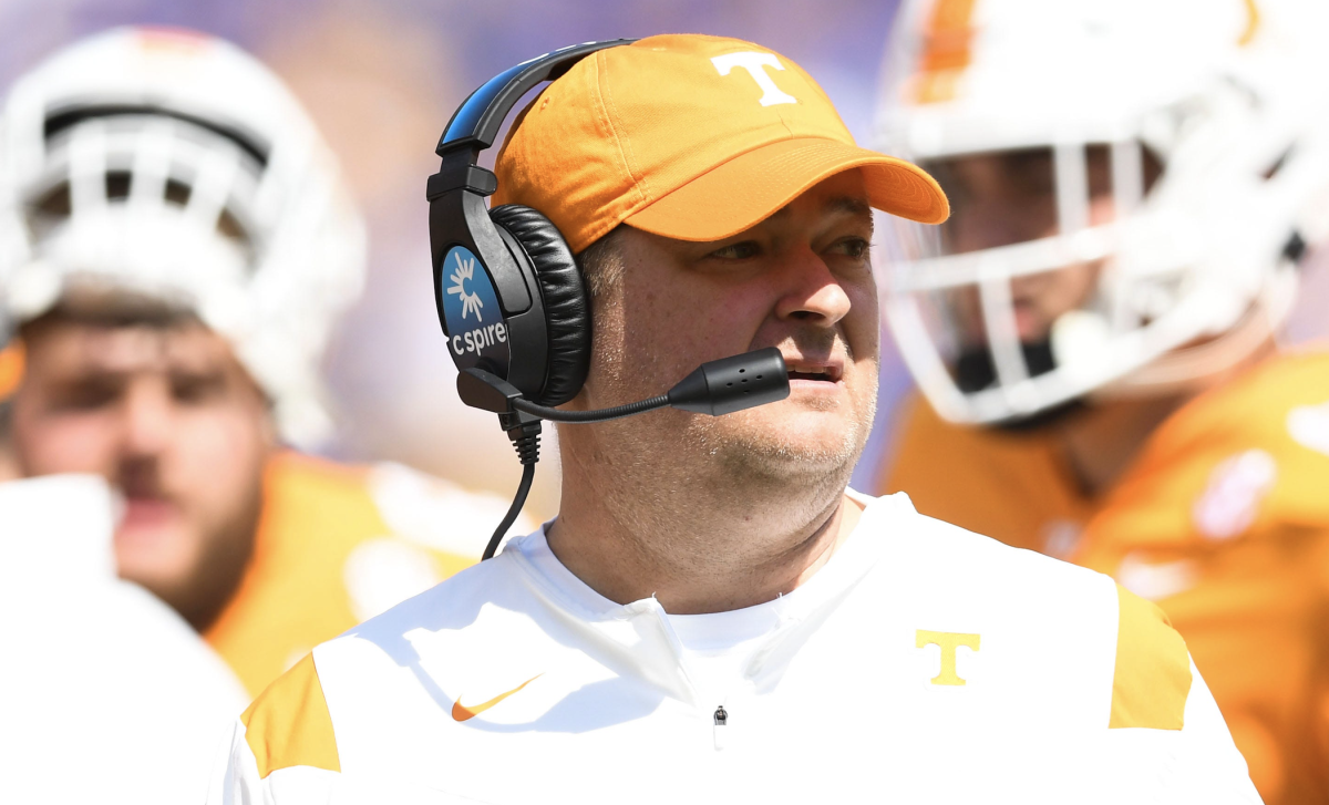 Vols head coach Josh Heupel asked about controversial situation with ...