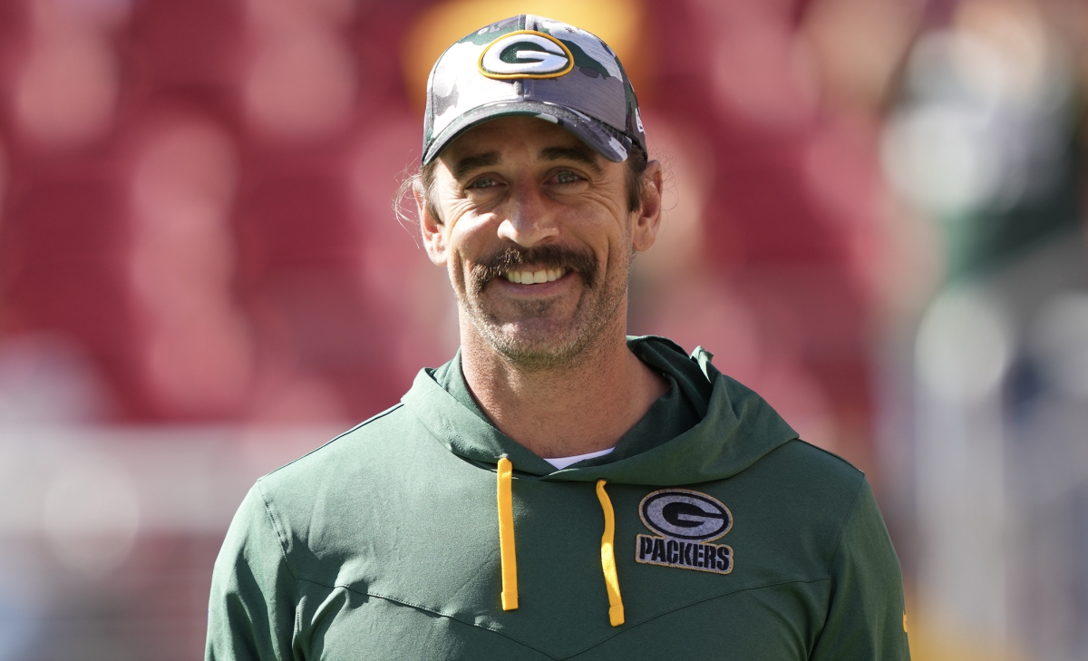 Look: Packers QB Aaron Rodgers shows off hilarious addition to his locker