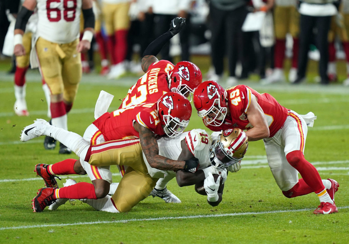 Chiefs' defense knows all too well about 49ers big weapon