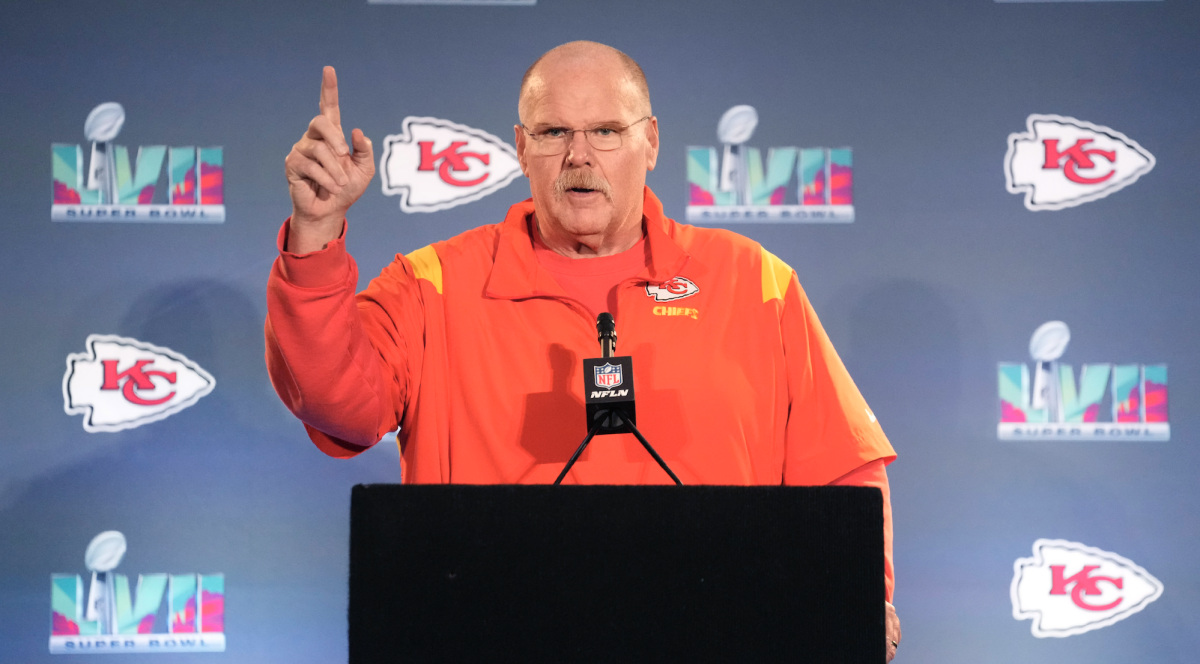 Chiefs HC Andy Reid just dropped the best quote of Super Bowl week
