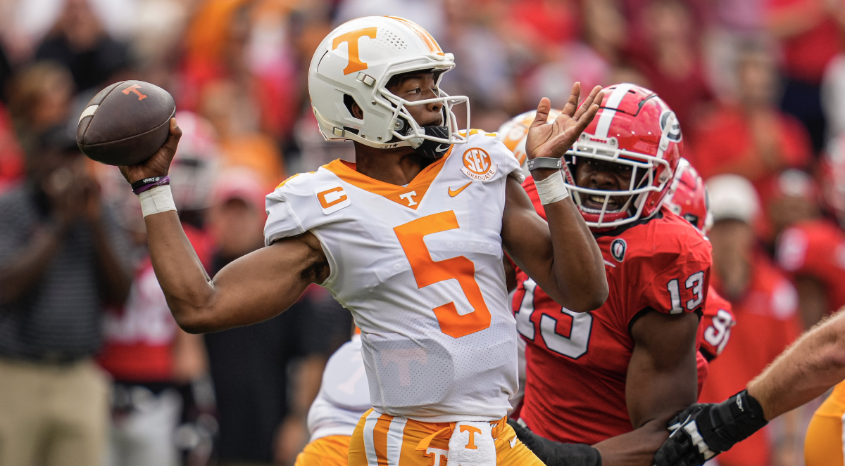 Hendon Hooker explains why one of his Vols teammates got 'mad' at him ... Hendon Hooker explains why one of his Vols teammates got 'mad' at him ...