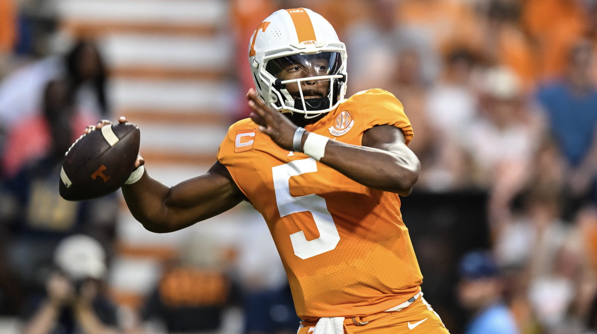 Mock draft from The Athletic has Vols QB Hendon Hooker landing with ... Mock draft from The Athletic has Vols QB Hendon Hooker landing with ...