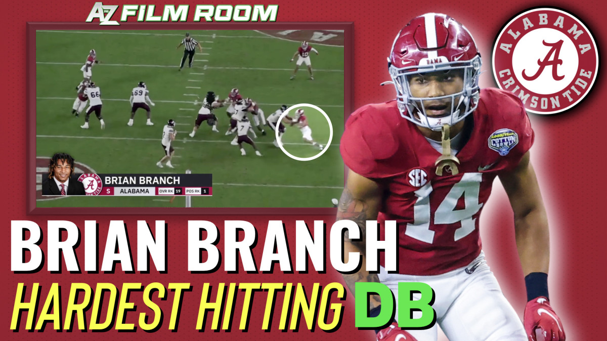Why Brian Branch COULD BE a 1st round bust: NFL Draft Film Breakdown