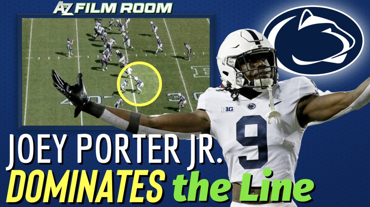 Joey Porter Jr. is THE BEST CB at the line of scrimmage: NFL Draft Film ...