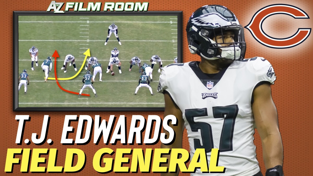 How Bears LB T.J. Edwards went from undrafted to leader: Film Breakdown