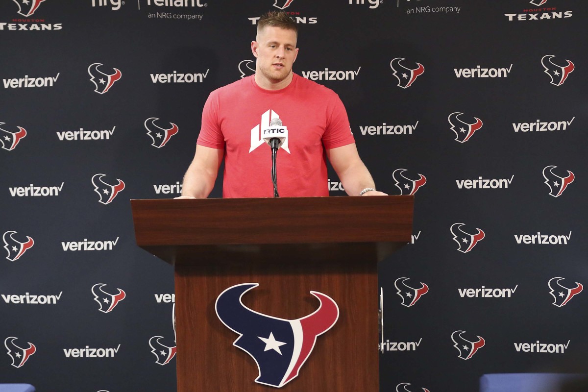 Texans' legend JJ Watt speaks out against possible rule change