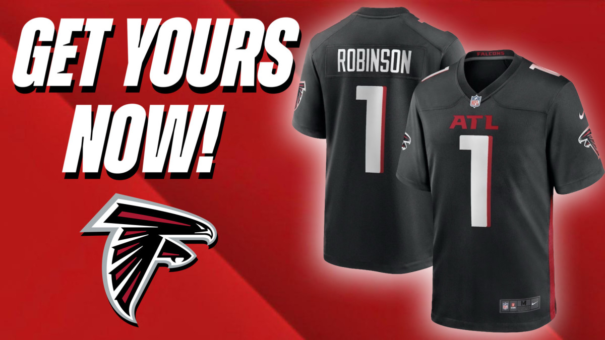 GET YOURS: Bijan Robinson Falcons Jersey, Pre-Order Now