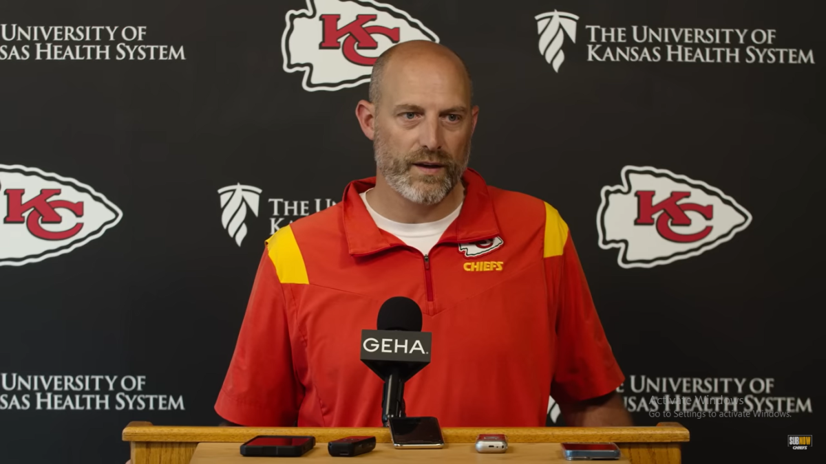 Chiefs OC Matt Nagy expresses his feelings on WR room heading into 2023