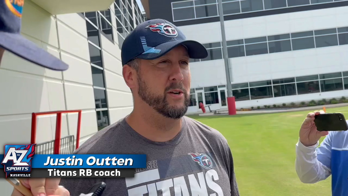 Titans RB coach Justin Outten talks about how to get the most out of ...