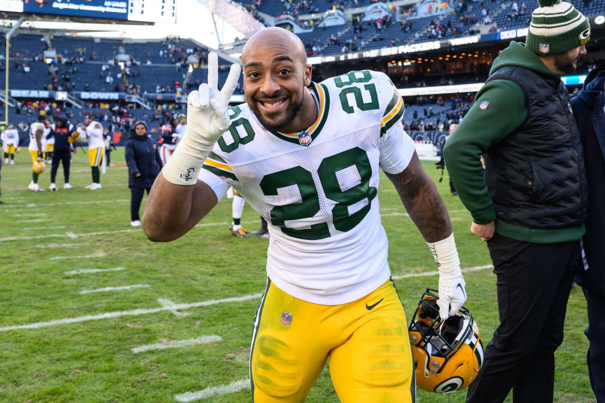 Packers' A.J. Dillon ends his offseason in the best way possible