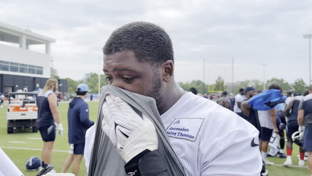 Jamarco Jones has chance to help Titans offensive line follwoing injury