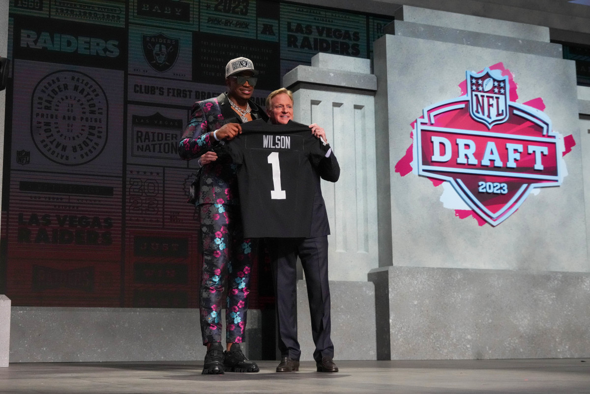 NFL officially releases the Las Vegas Raiders' full slate of picks in ...