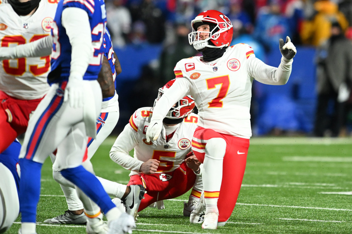Harrison Butker can make Super Bowl history with a few kicks