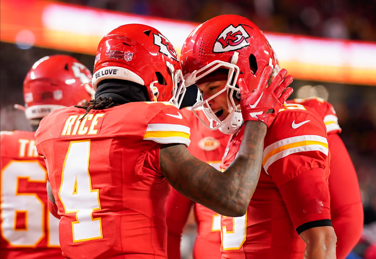 Chiefs WR Rashee Rice trolls QB Patrick Mahomes in the best way with ...