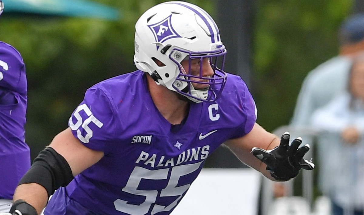 Chiefs hosting sleeper Furman OL Jake Johanning on top-30 visit ahead ...