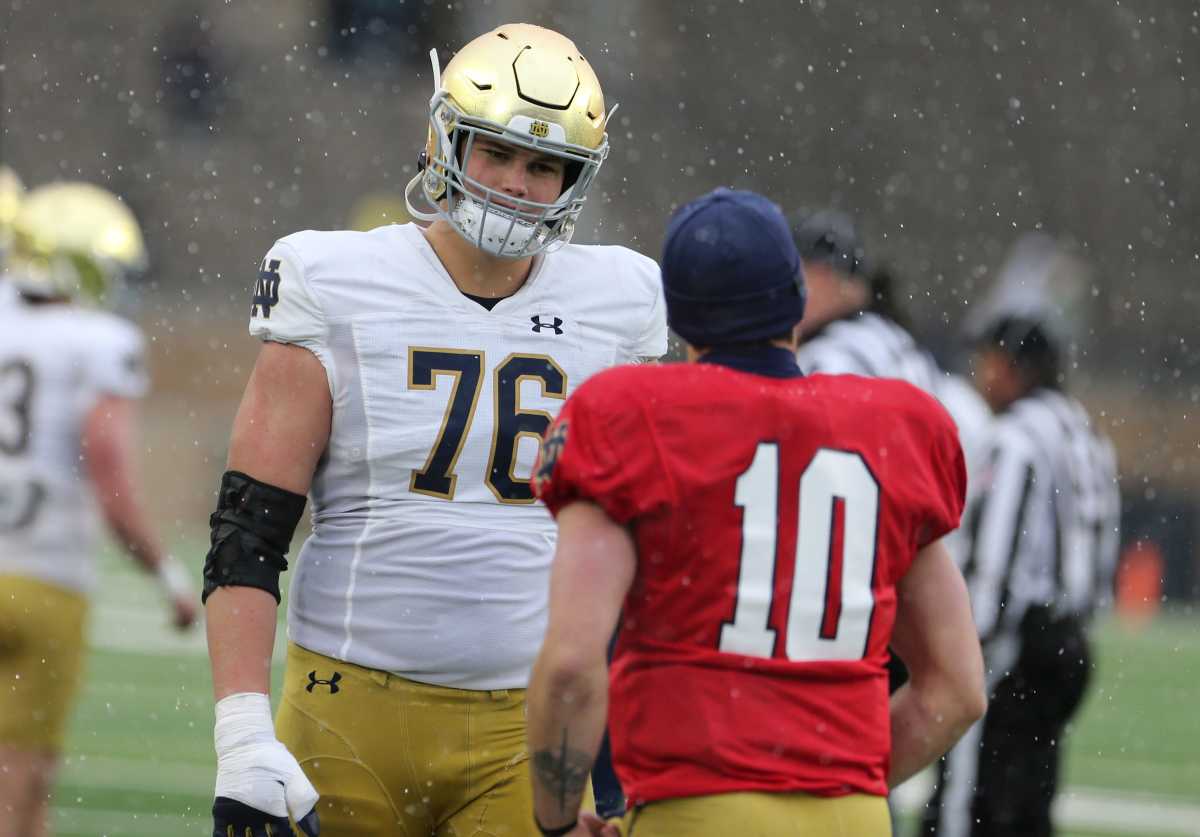 Notre Dame's Joe Alt reveals the best advice from his father, Chiefs ...