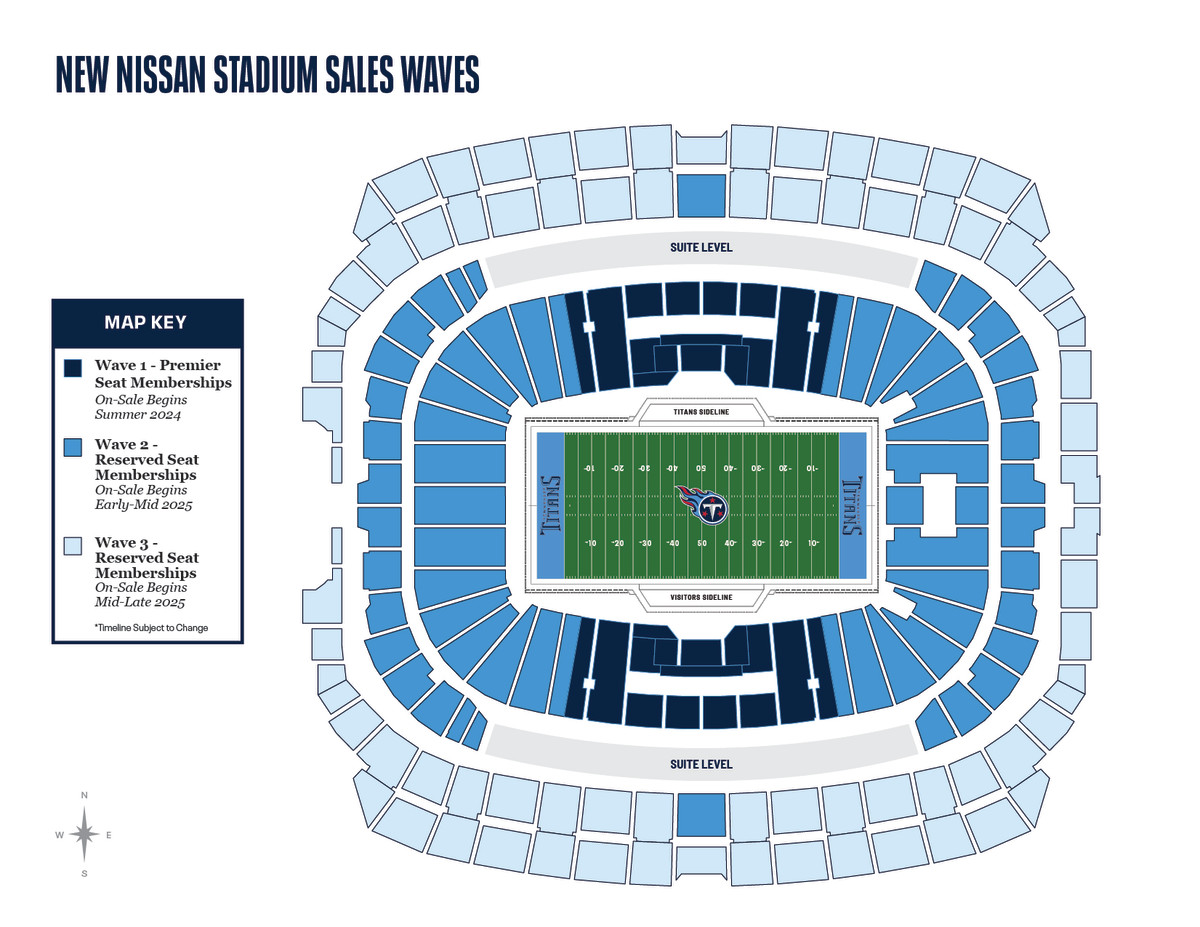 Titans fans will have a chance to get "new stadium experience" this ...
