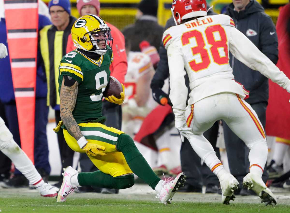 Packers WR Christian Watson works to correct problem and avoid new ... Packers WR Christian Watson works to correct problem and avoid new ...